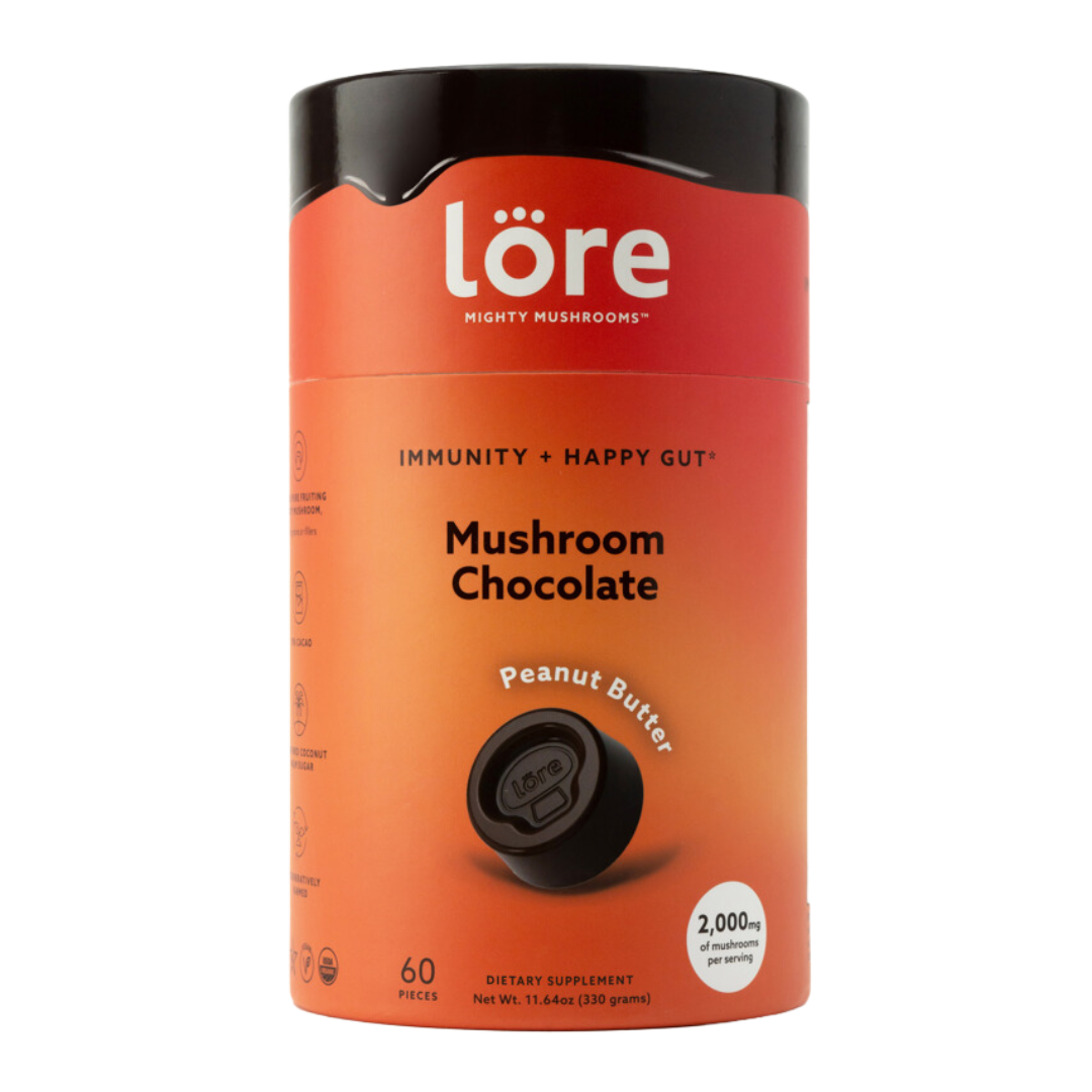 LORE Mighty Mushrooms™ / Peanut Butter – Lore Mighty Mushrooms LORE Mighty Mushrooms™ / Peanut Butter – Lore Mighty Mushrooms