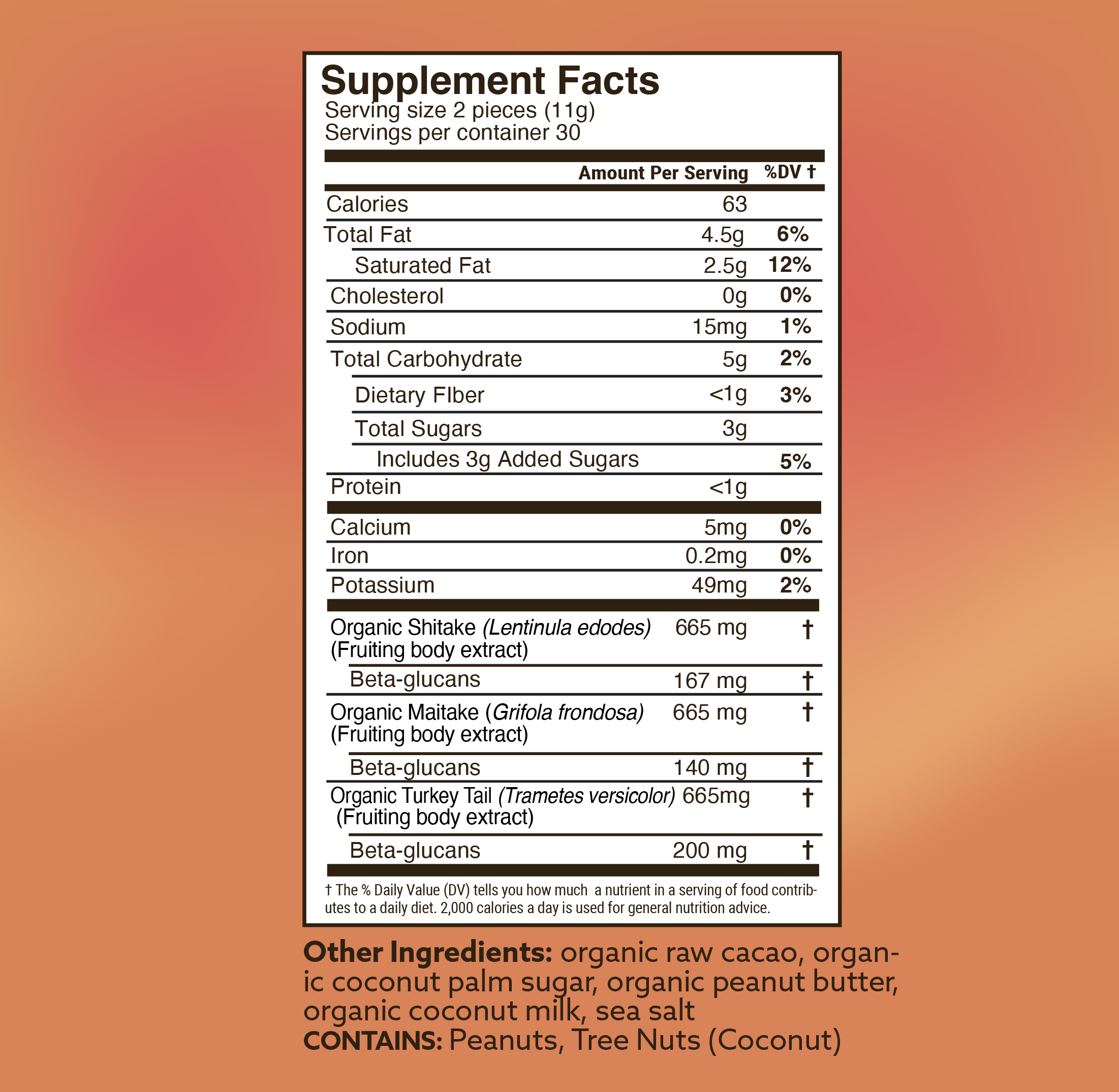 LORE Mighty Mushrooms™ / Peanut Butter – Lore Mighty Mushrooms